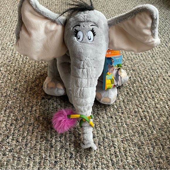 Macy's | Toys | Vintage Horton Hears A Hoo Dr Seuss Plush Stuffed ...